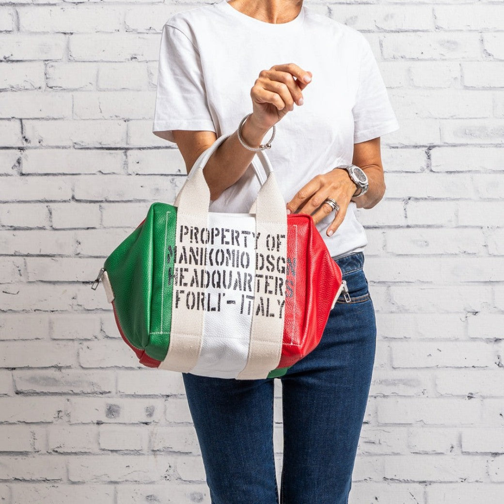 [公式]【MANIKOMIO DSGN】LADY24 / ITALIAN FLAG LEATHER – Zen Style