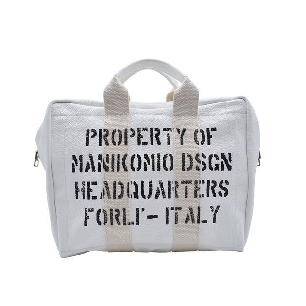 [公式]【MANIKOMIO DSGN】 "38" / GENUINE LEATHER ALL WHITE – Zen Style
