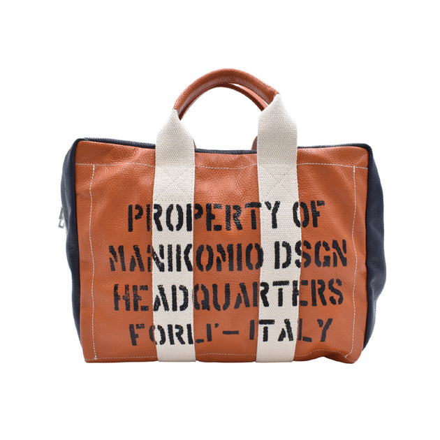 [公式]【MANIKOMIO DSGN】"38" / GENUINE LEATHER ORANGE/NAVY – Zen Style