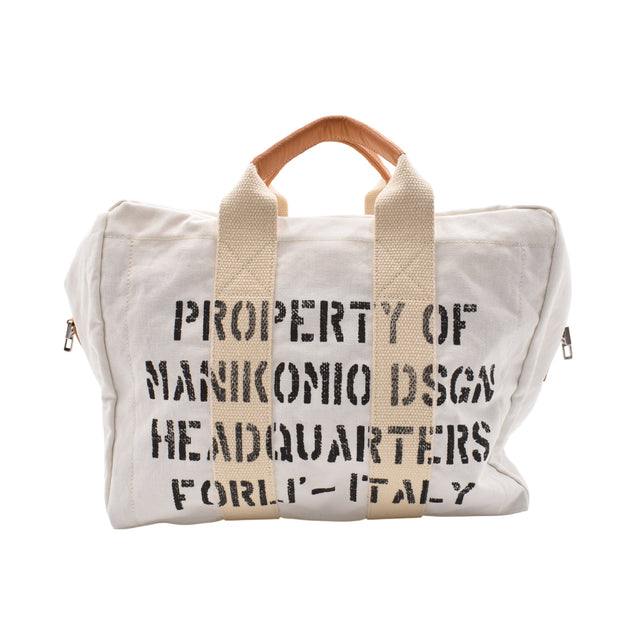 [公式]【MANIKOMIO DSGN】 "38" / HERITAGE OLONA COTTON OFF WHITE – Zen Style