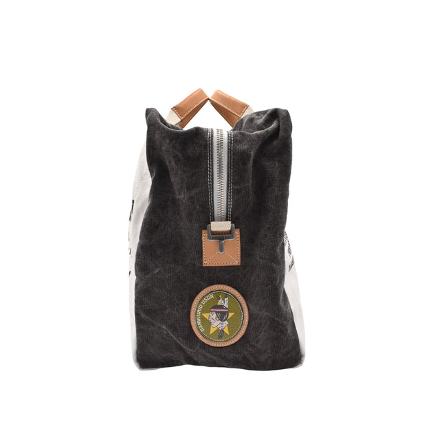 [公式]【MANIKOMIO DSGN】 ICON PATCH / HERITAGE OLONA COTTON OFF WHITE/BLACK ...